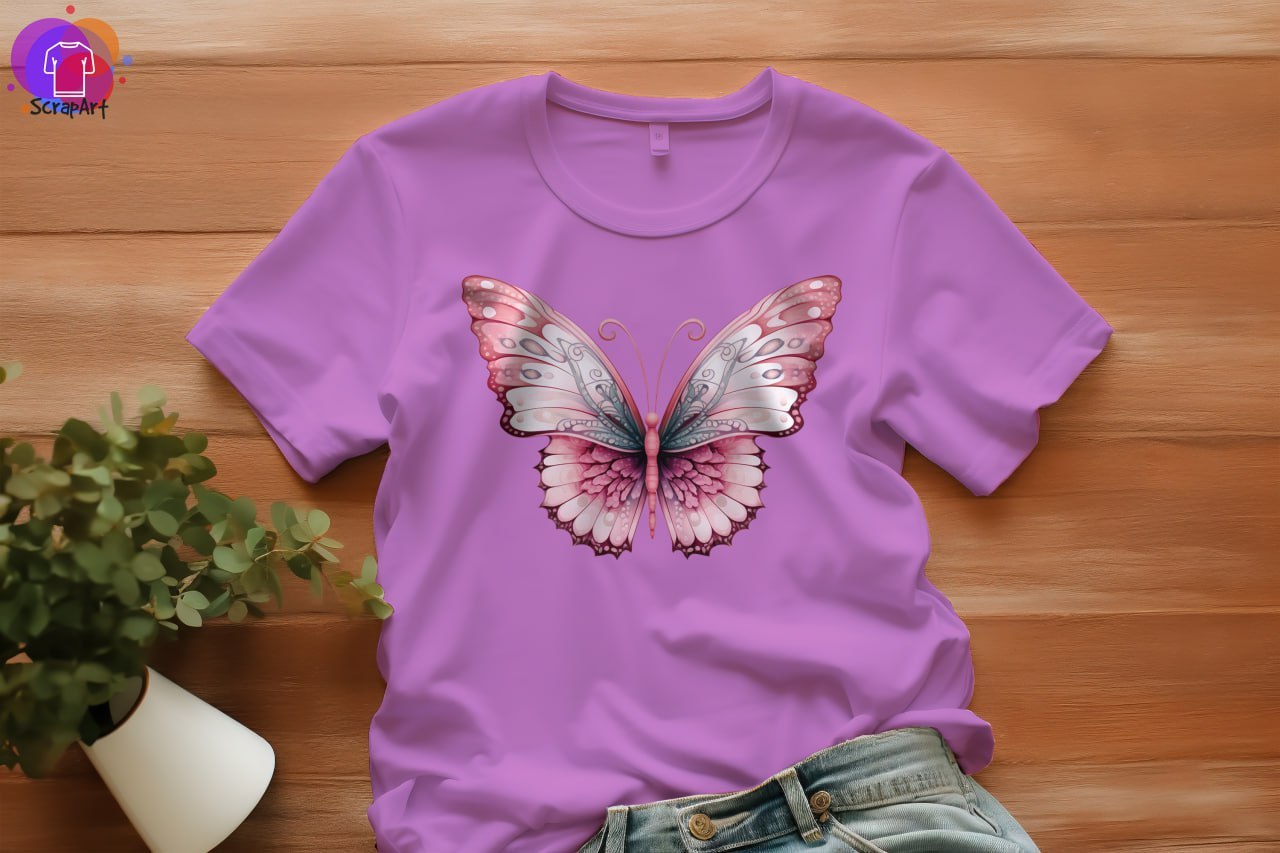Paquete de Diseños de Mariposas para Camisetas – Descarga Digital